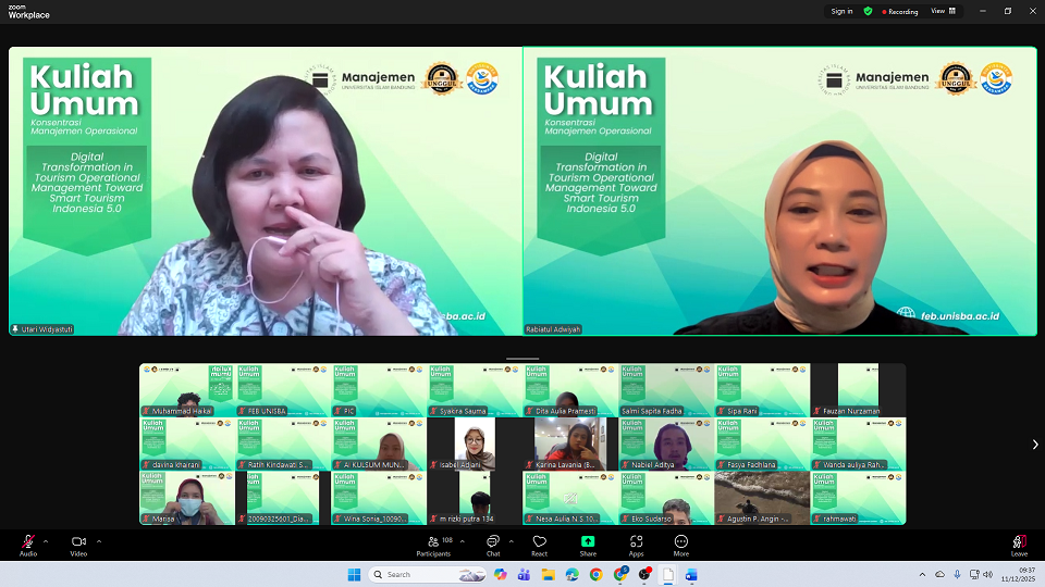 Kuliah Umum Prodi Manajemen FEB Unisba Kupas Transformasi Digital ...